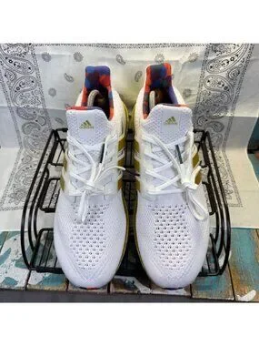 adidas | Shoes | Adidas Ultraboost 5 Dna Title White Gold Running Shoes ...